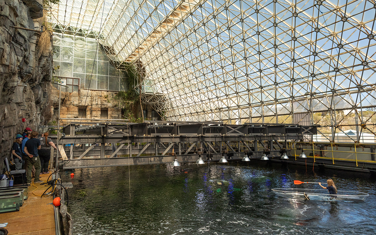 Engineering students support Biosphere 2 coral reef growth | Aerospace ...